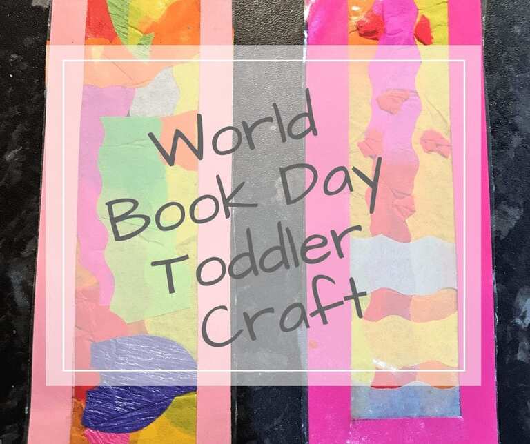 World Book Day Craft for Toddlers - Navigating Baby